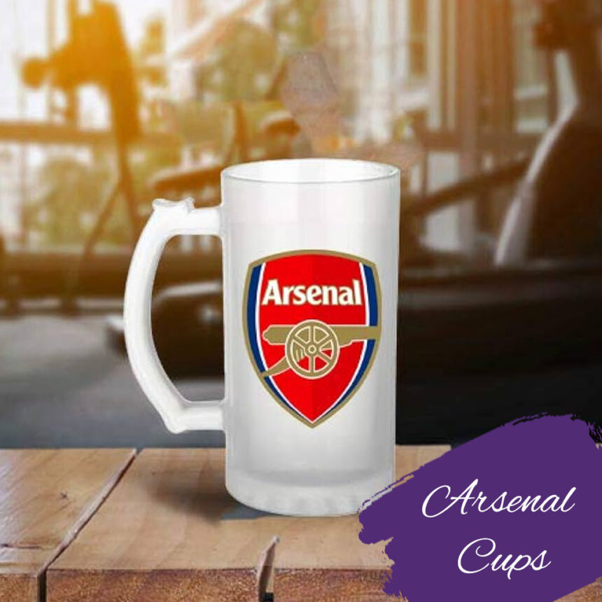 Branded Arsenal Cups - Tenabrands